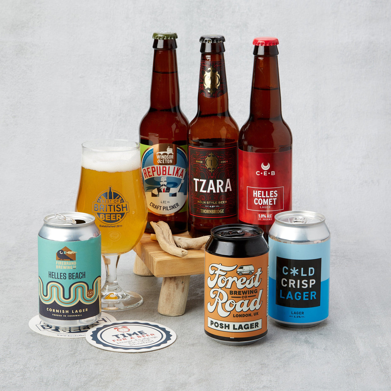 3 Month Lager Club: 6 Lagers Each Month – Best of British Beer